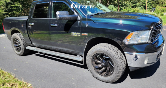 2015 Ram 1500 Wheel Offset Aggressive > 1" Outside Fender Suspension ...