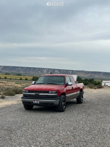 2002 Chevrolet Silverado 1500 with 17x8 10 Ultra Rogue and 265/70R17 ...