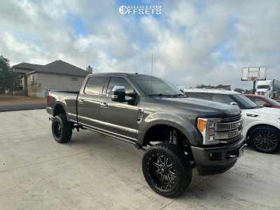 2018 Ford F-250 Super Duty Wheel Offset Super Aggressive 3"-5 ...