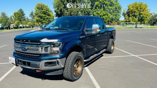 2019 Ford F-150 with 20x10 -18 Anthem Off-Road Rogue and 33/12.5R20 ...