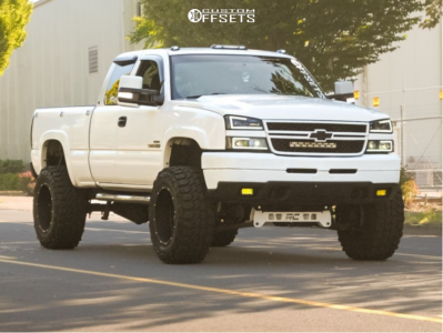 2007 Chevrolet Silverado 2500 HD with 20x12 -51 Vision Rocker and 37/13 ...