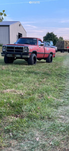 1992 Dodge D250 with 20x12 -51 Toxic Widow and 295/45R20 Toyo Tires ...