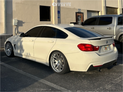 2015 BMW 435i Gran Coupe with 19x9.5 33 VMR V703 and 255/35R19 Vercelli ...
