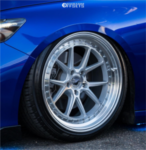 2018 Honda Accord with 19x9.5 15 Aodhan Ds08 and 225/40R19 Lexani Lx ...