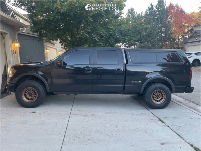 2013 Ford F-150 with 17x8.5 0 Method Mr318 and 285/75R17 Falken ...