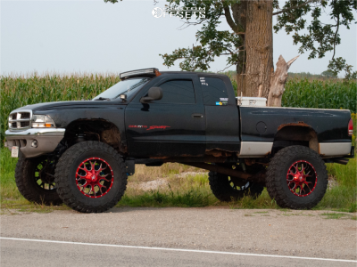 1998 Dodge Dakota with 20x10 -12 Karma Offroad K31 and 40/13.5R20 ...