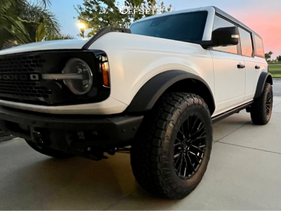 2023 Ford Bronco with 20x9 1 Fuel Rebar 6 and 295/65R20 Toyo Tires Open ...