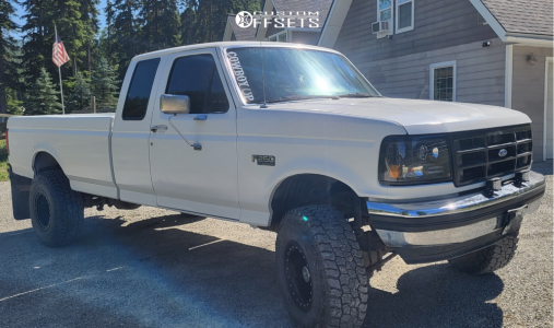1993 Ford F-250 with 16x10 -38 Pro Comp Series 252 and 285/75R16 Mickey ...