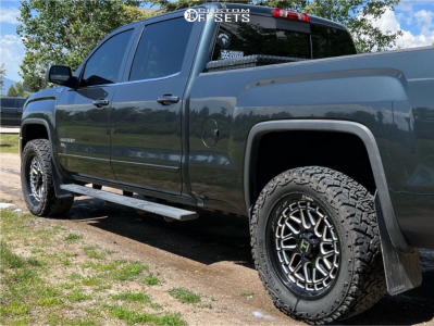 2018 GMC Sierra 1500 with 20x9 0 Hostile Reaper and 33/12.5R20 Venom ...