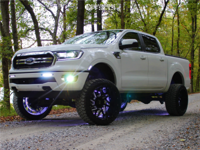 2020 Ford Ranger with 22x12 -57 Vision Spyder and 33/12.5R22 AMP ...