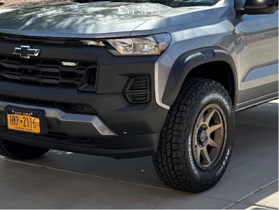2023 Chevrolet Colorado with 18x9 6 Icon Alloys Rebound and 275/70R18 ...