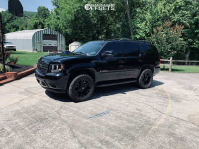 2007 Chevrolet Tahoe with 20x9 1 Fuel Vapor and 305/55R20 Nitto Trail ...