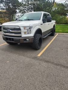 2017 Ford F-150 with 20x12 -51 Hardrock Commander and 33/12.5R20 ...