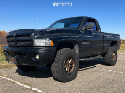 2001 Dodge Ram 1500 Wheel Offset Aggressive > 1" Outside Fender ...