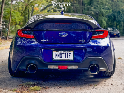 2023 Subaru BRZ with 18x9.5 38 Gram Lights 57cr and 245/35R18 ...