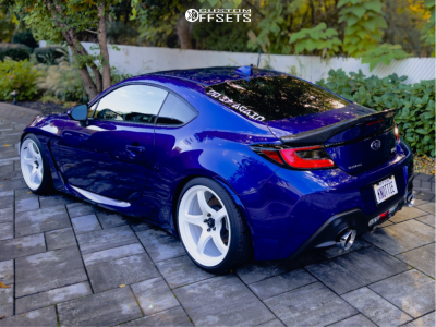 2023 Subaru BRZ with 18x9.5 38 Gram Lights 57cr and 245/35R18 ...