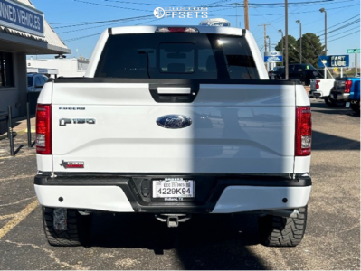 2017 Ford F-150 with 20x10 -18 Fuel Clash and 305/55R20 Toyo Tires Open ...