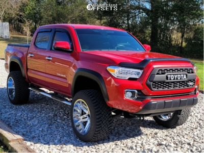 2022 Toyota Tacoma with 20x12 -51 Vision Razor and 305/50R20 Atturo ...
