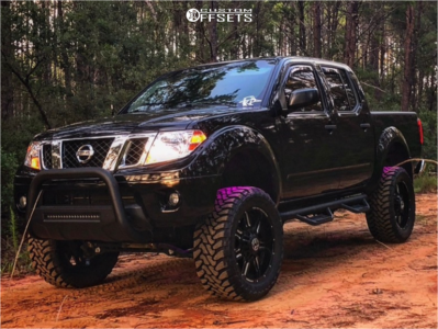 2012 Nissan Frontier Wheel Offset Aggressive > 1" Outside Fender ...