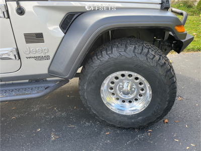 2020 Jeep Wrangler with 17x9 0 Raceline Rockcrusher and 37/12.5R17 ...