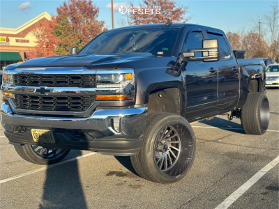 2016 Chevrolet Silverado 1500 Wheel Offset Super Aggressive 3"-5 ...