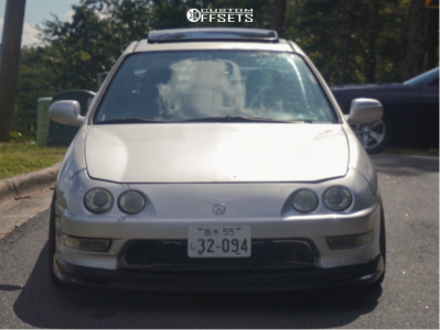 2000 Acura Integra with 15x8 20 Aodhan Ah03 and 195/50R15 Falken Ziex ...