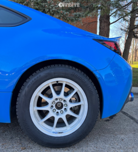 2023 Toyota GR86 with 16x7 38 Enkei J10 and 205/60R16 Bridgestone ...