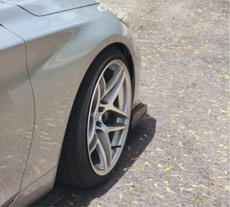 2015 INFINITI Q50 with 19x10.5 22 Kansei Astro and 255/35R19 Vercelli ...