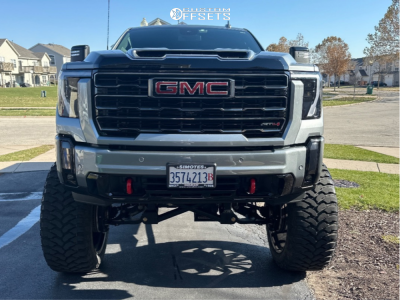 2024 GMC Sierra 2500 HD with 28x14 -76 Xtreme Mudder Xm-330 and 42/15 ...
