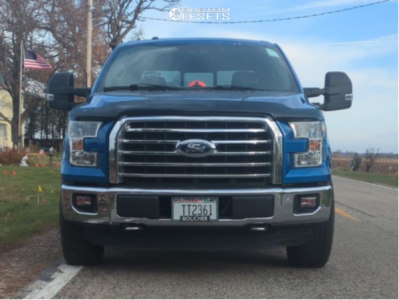 2015 Ford F-150 with 20x9 10 Vision Brawl and 275/55R20 Goodyear ...