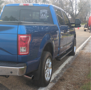 2015 Ford F-150 with 20x9 10 Vision Brawl and 275/55R20 Goodyear ...