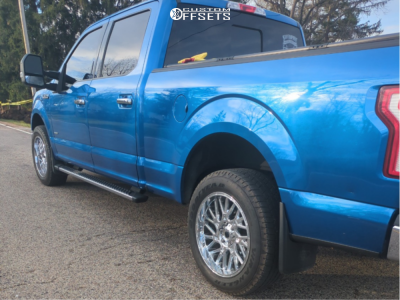 2015 Ford F-150 with 20x9 10 Vision Brawl and 275/55R20 Goodyear ...