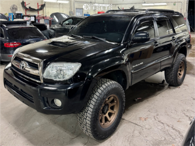 2006 Toyota 4Runner with 17x9 -12 Vision Flow and 285/70R17 Falken ...