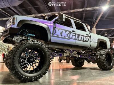 2000 GMC K2500 with 26x14 -81 ARKON OFF-ROAD Mandela and 44/19.5R26 ...