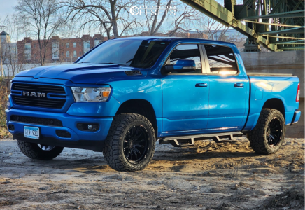 2021 Ram 1500 with 20x10 -24 Anthem Off-Road Talon and 33/12.5R20 ...