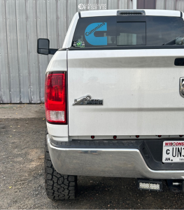 2018 Ram 2500 with 20x9 12 Vision Se7en and 35/12.5R20 Toyo Tires Open ...