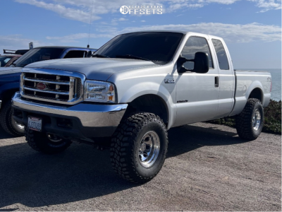 2000 Ford F-250 Super Duty with 16x10 -38 Alloy Ion Style 171 and 315 ...