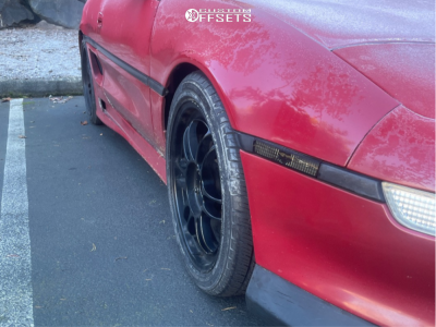1991 Toyota MR2 with 17x8.5 40 Enkei Rpf1 and 235/40R17 Vercelli Strada ...