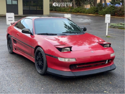 1991 Toyota MR2 with 17x8.5 40 Enkei Rpf1 and 235/40R17 Vercelli Strada ...