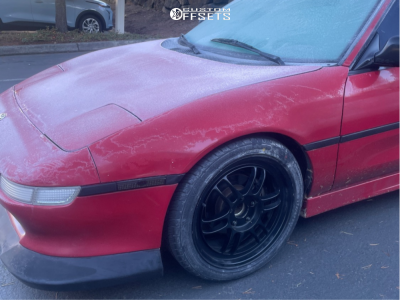 1991 Toyota MR2 with 17x8.5 40 Enkei Rpf1 and 235/40R17 Vercelli Strada ...