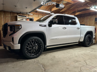 2023 GMC Sierra 1500 with 22x10 10 TIS 544bm and 305/45R22 Toyo Tires ...