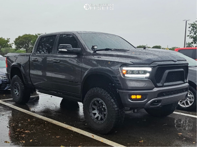2021 Ram 1500 Wheel Offset Aggressive > 1" Outside Fender Suspension ...