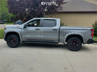 2021 Chevrolet Silverado 1500 with 20x10 -18 Fuel Reaction and 305 ...
