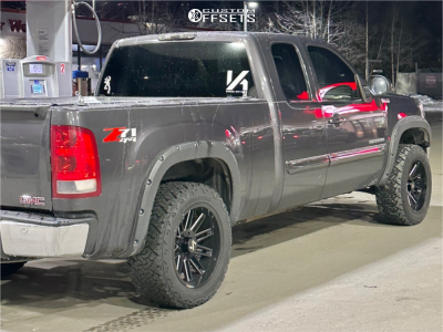 2011 GMC Sierra 1500 with 20x10 -25 ARKON OFF-ROAD Churchill and 285 ...