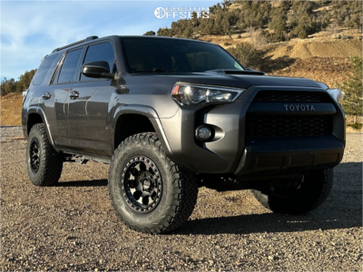 2014 Toyota 4Runner with 17x9 -12 KMC Km550 and 285/70R17 BFGoodrich ...