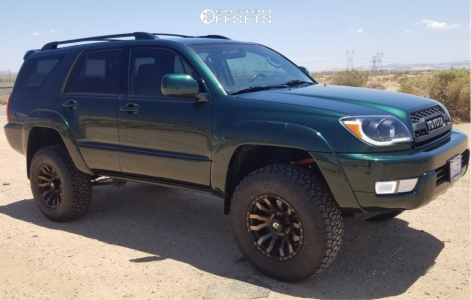 2003 Toyota 4Runner Wheel Offset Aggressive > 1" Outside Fender ...
