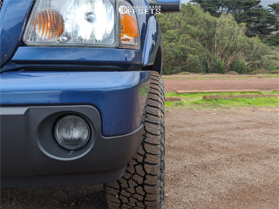 2008 Ford Ranger with 17x9 -12 Method Mr319 and 265/65R17 Falken ...