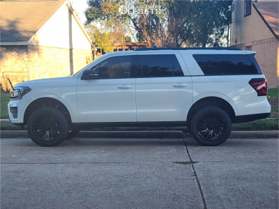 2023 Ford Expedition with 20x10 -19 TIS 547b and 33/12.5R20 Nitto Recon ...