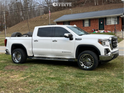 2019 GMC Sierra 1500 with 22x12 -51 ARKON OFF-ROAD Caesar and 33/12 ...