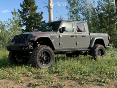 2021 Jeep Gladiator with 20x9 0 Hardrock Gunner and 37/13.5R20 Toyo ...